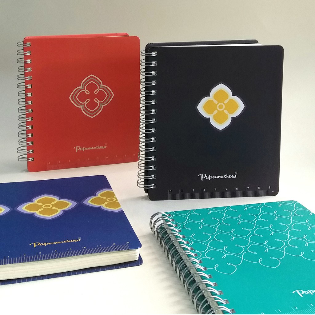 สมุดโน๊ตลายไทย เล่มเล็ก Papermashow Thai style mini notebook | Shopee ...