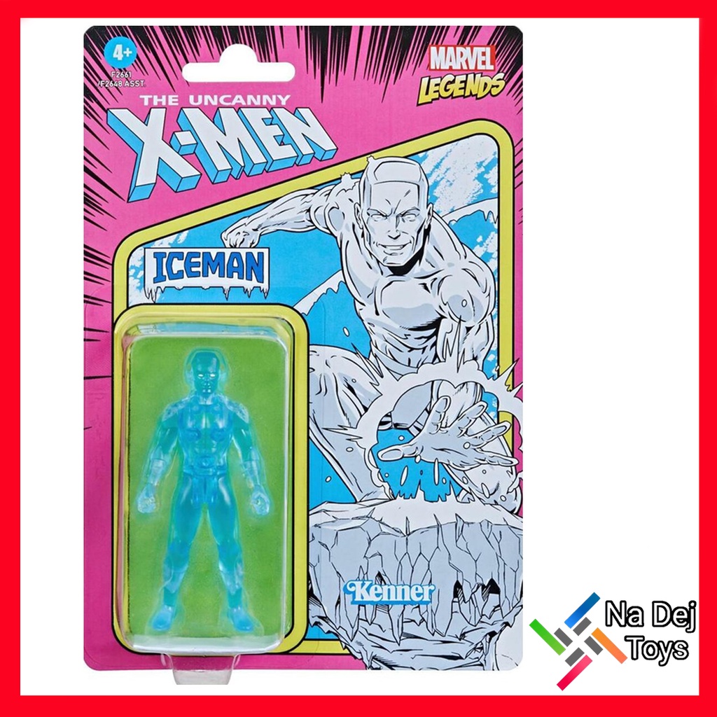 Marvel Legends Retro Iceman 3.75" Figure มาร์เวล เลเจนด์ รีโทร ไอซ์แมน ...