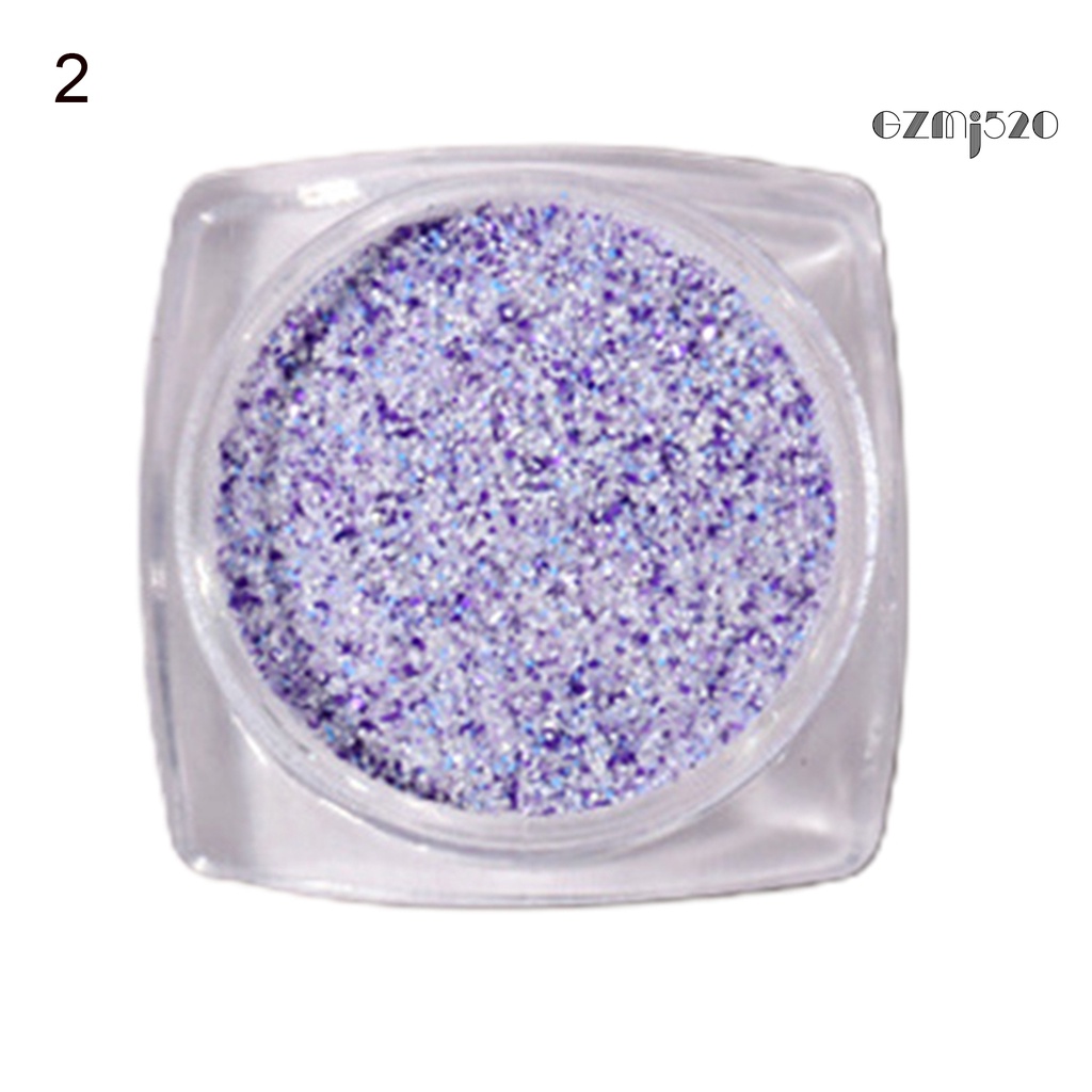 【AG】5g Nail Art Powder Grain Effect Non-Floating Colorful Reflective ...