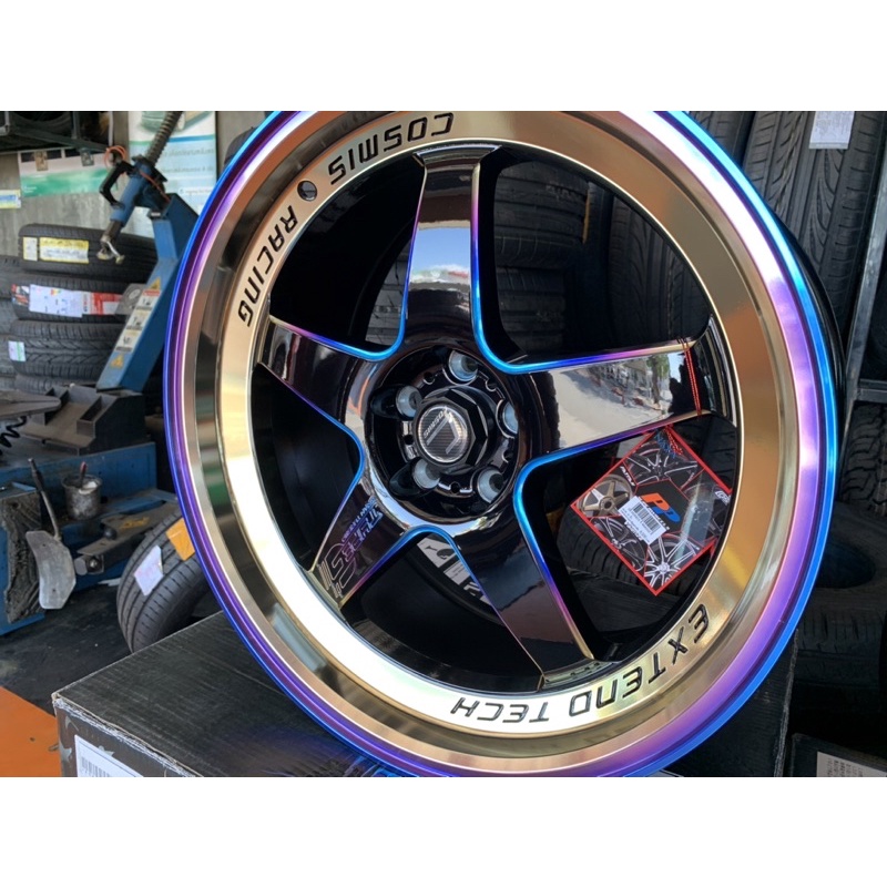 ล้อแม็กซ์ Cosmis Type G สี ลิมิเตด titanium ขอบ 18 ราคาสี่วง รับประกัน6 ...