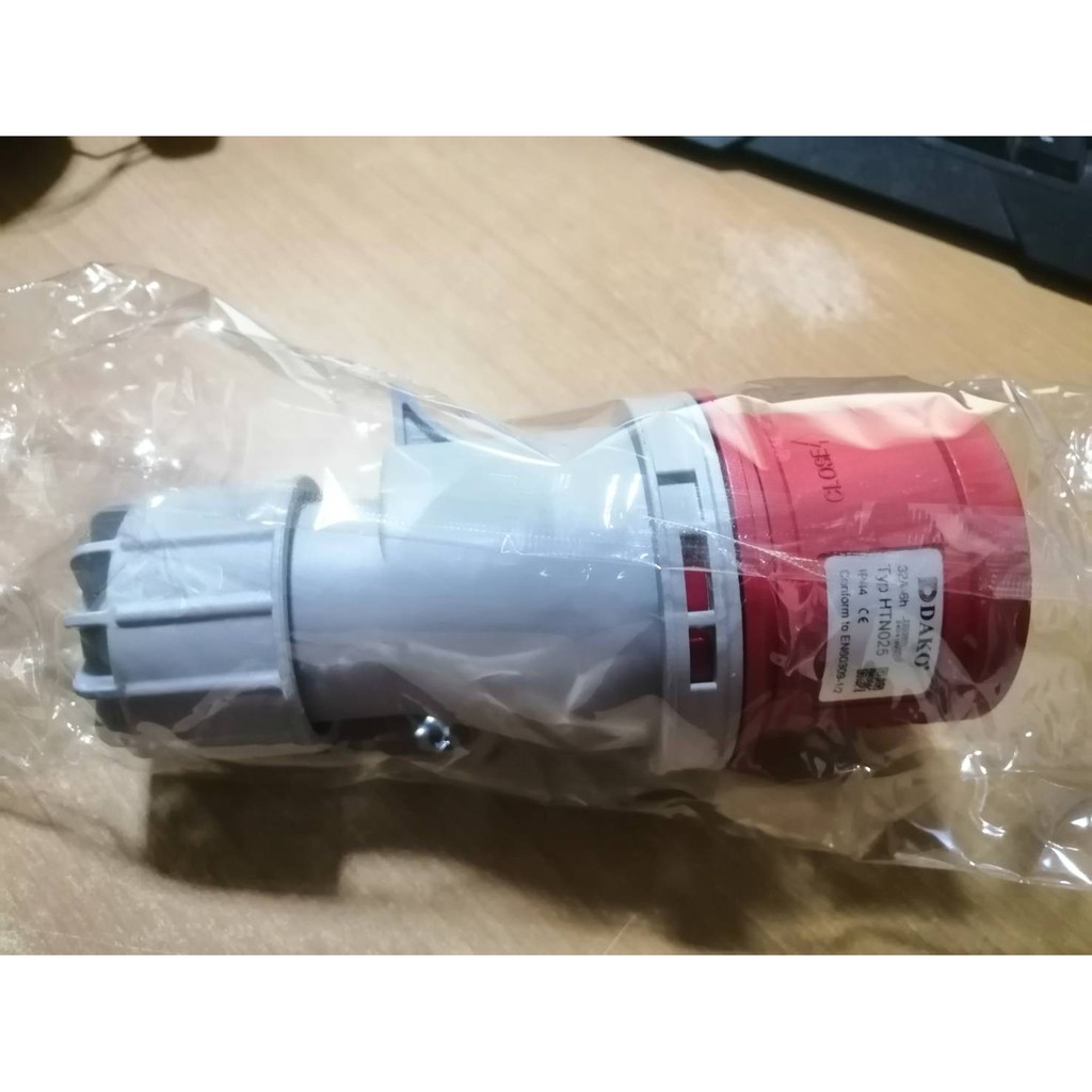 Dako Power Plug (เพาเวอร์ปลั๊ก) รุ่น HTN025 32A 380V-415V 5Pin ระดับกัน ...
