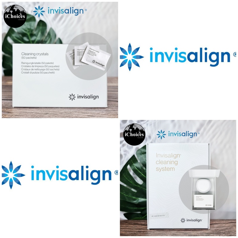 [Invisalign] Cleaning System อุปกรณ์+ผงทำความสะอาด เครื่องมือจัดฟันใส ...