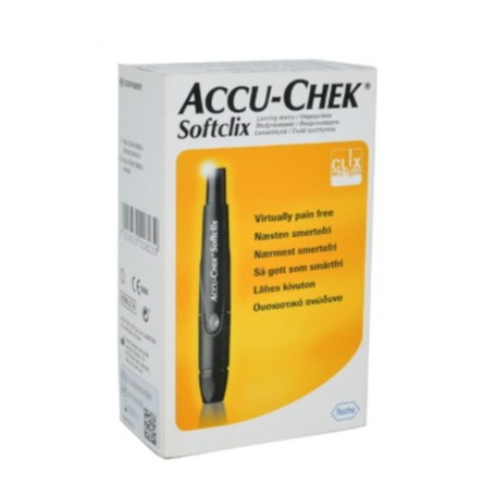Accu-Chek SoftClix Pen Accu Chek ปากกาเจาะเลือด ปลายนิ้ว 1 กล่อง 11756 ...