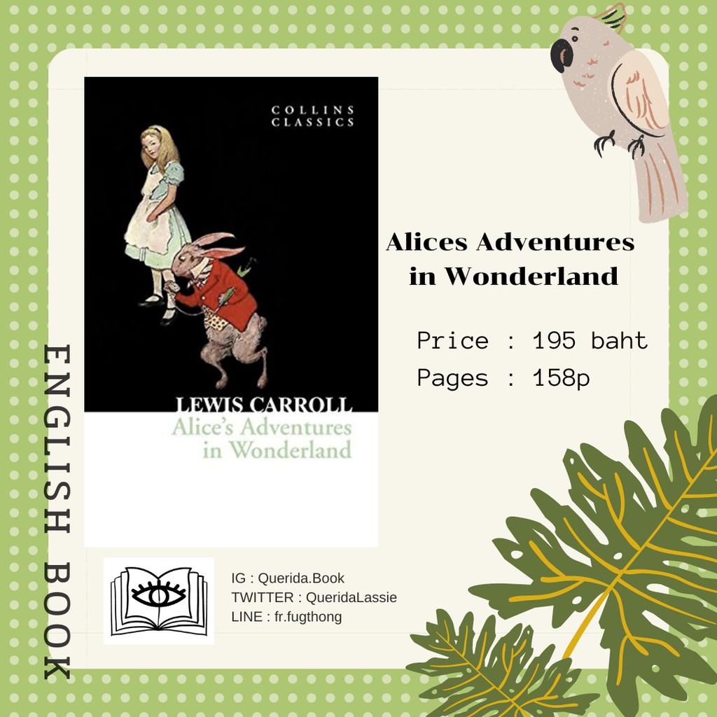 [Querida] หนังสือภาษาอังกฤษ Alice’s Adventures in Wonderland by Lewis ...