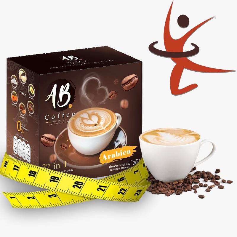 AB Coffee กาแฟสมุนไพร ผสมรังนกและถังเช่า | Shopee Thailand