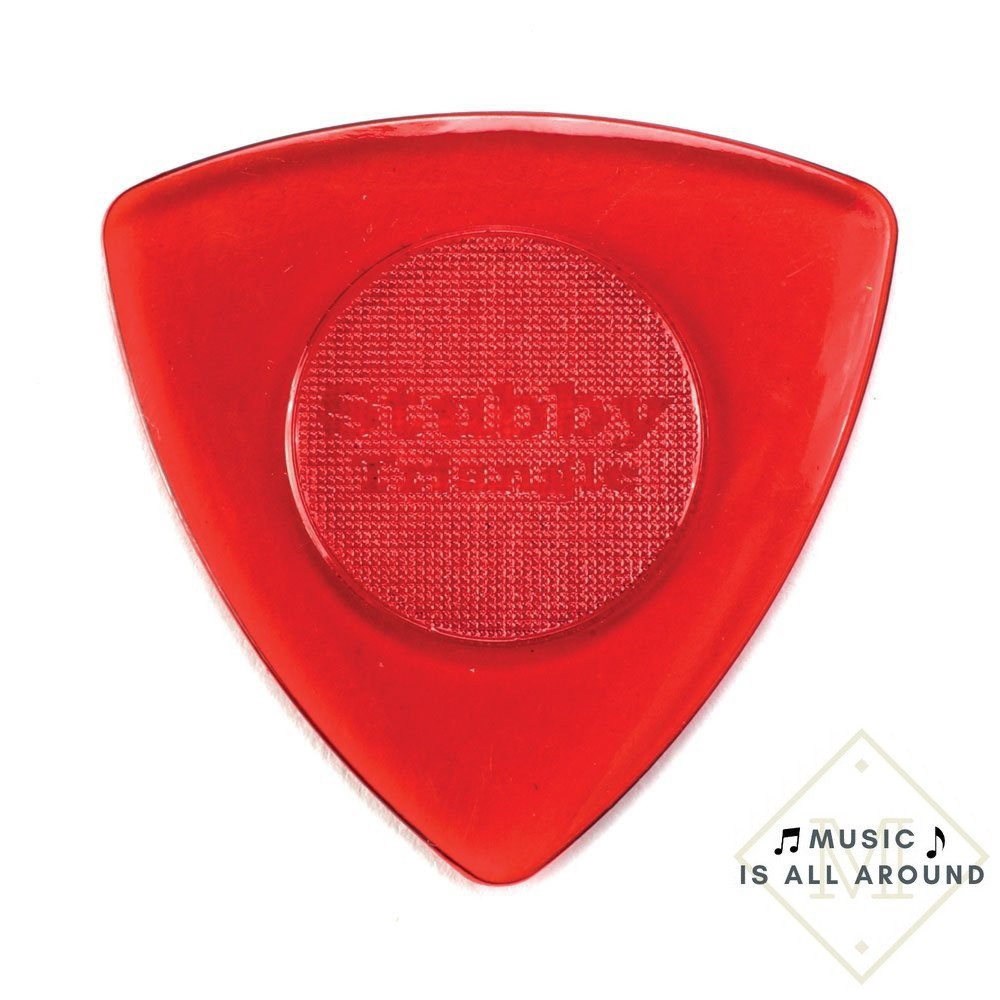 ปิ๊คกีตาร์ Jim Dunlop รุ่น 473R 1.5mm Triangle Stubby ความหนา 1.5mm สี ...