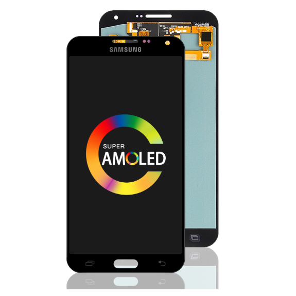 Amoled LCD สําหรับ Samsung Galaxy E7 E700 E700F E7000 E7009 จอแสดงผล ...