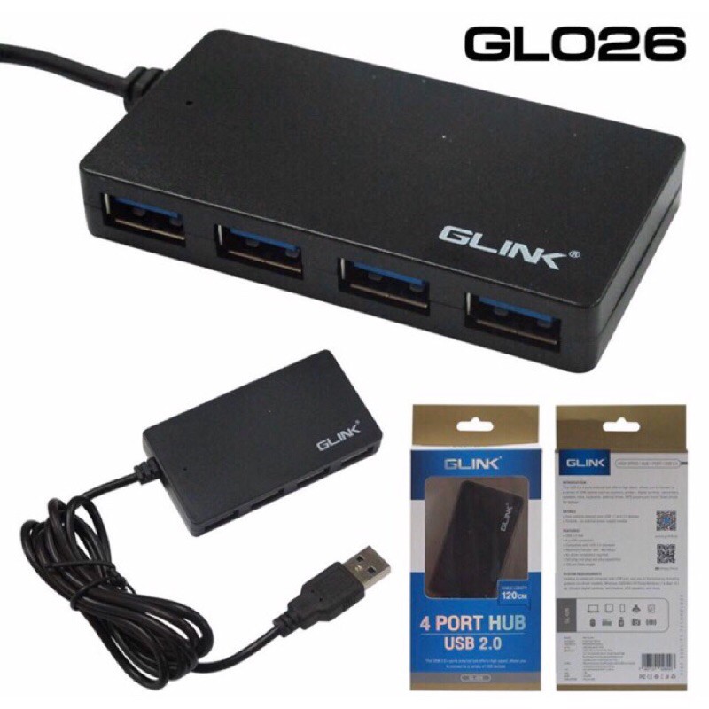 GLINK HUB USB 2.0 4 PORT | Shopee Thailand
