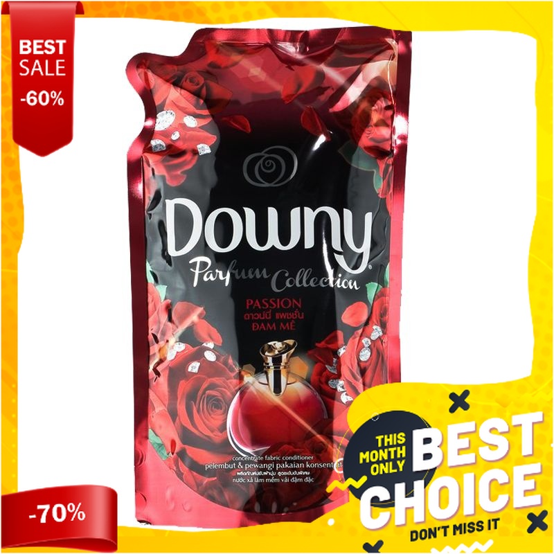 ดาวน์นี่ แพชชั่น น้ำยาปรับผ้านุ่มสูตรเข้มข้น ขนาด 1350 มล. Downy Concentrate Softener Passion ...