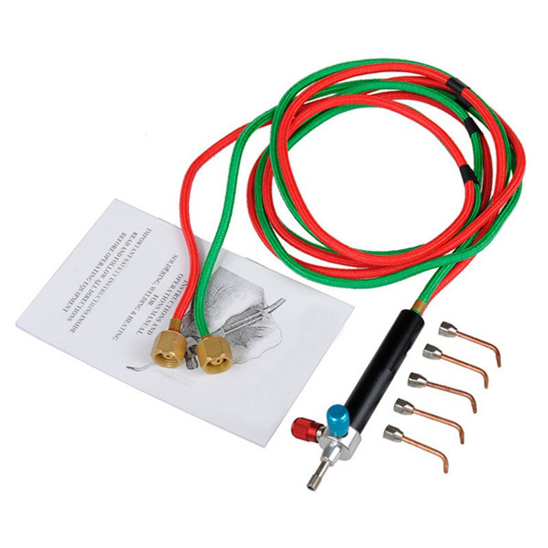 Micro-Gas Torch Mini Gas Little Torch Welding Soldering Kit With 5 Tips ...