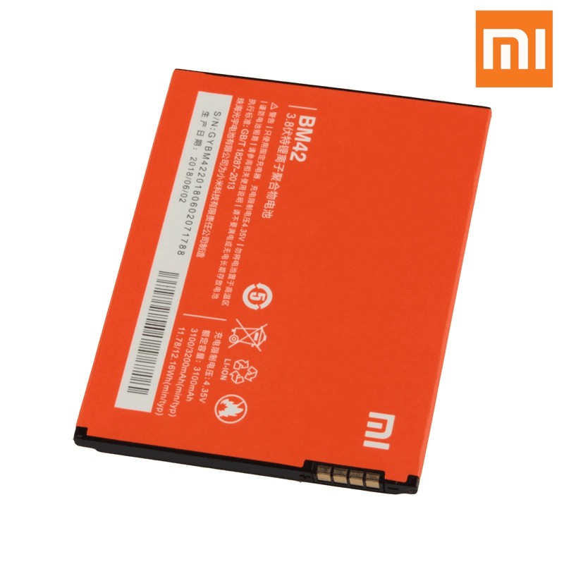 แบตเตอรี่ BM42 สำหรับ Xiao mi red mi note 1 BM42 ของแท้เปลี่ยนแบตเตอรี่ ...