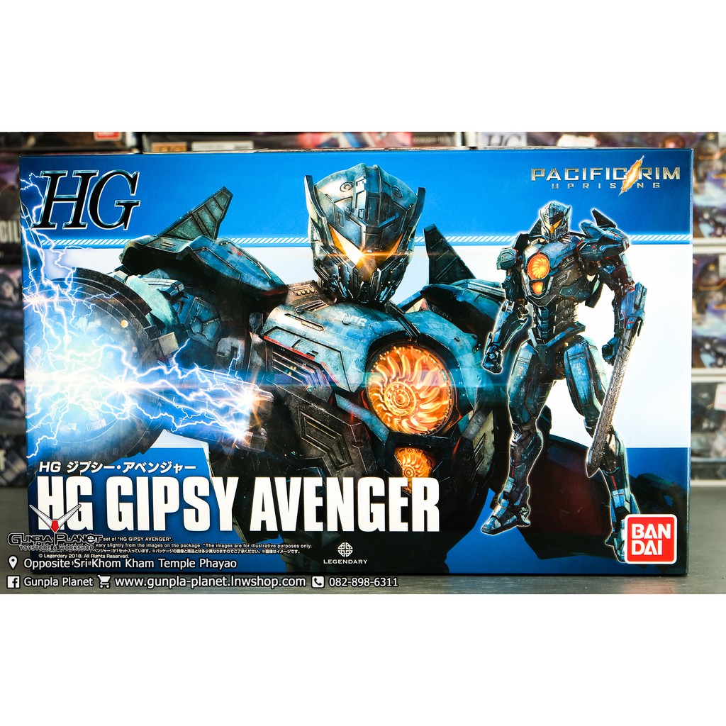 BANDAI HG GIPSY AVENGER (Plastic Model Kit) | Shopee Thailand