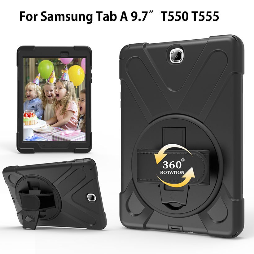 Samsung Galaxy Tab A 9.7 2015 กรณี SM-P555 SM-T550 T555 T550 P550 ฝา ...
