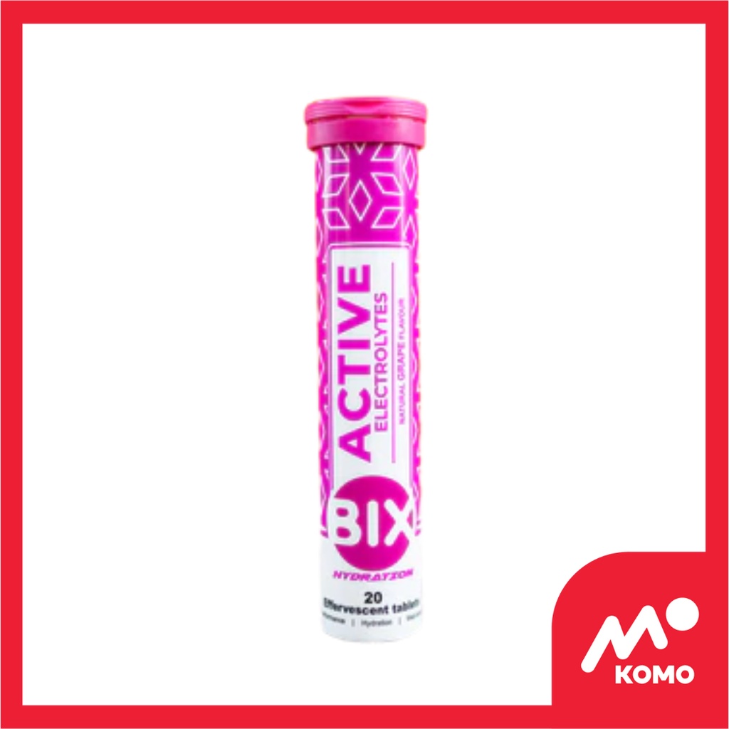 BIX Active Electrolytes เม็ดฟู่ละลายน้ำ ชดเชยเกลือแร่ที่สูญเสียไป BBF ...