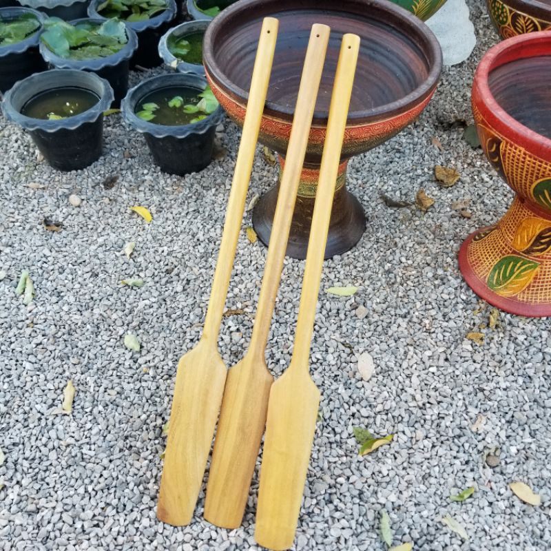 ไม้พาย ทำอาหาร ขนาดใหญ่ ยาว ๘๐ cm. กว้าง ๓ นิ้ว | Shopee Thailand