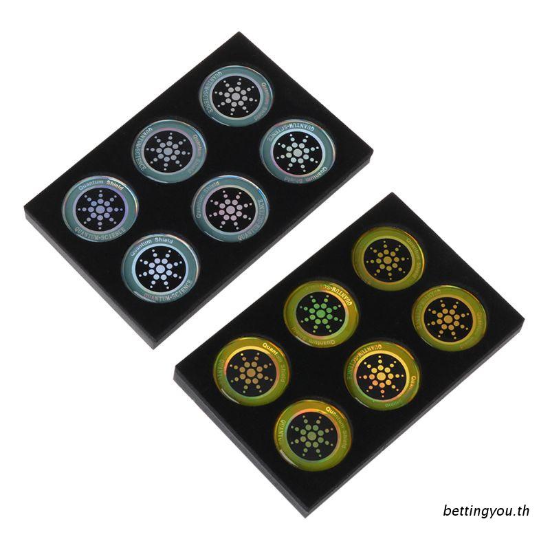 bettingyou.th 6Pcs/Set Round Quantum Shield Sticker Mobile Phone ...