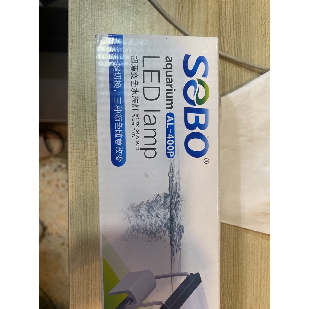 ไฟตู้ปลาสลับสีได้ โคมไฟตู้ปลา LED SOBO AL-200P ,AL500P ,AL600P | Shopee Thailand
