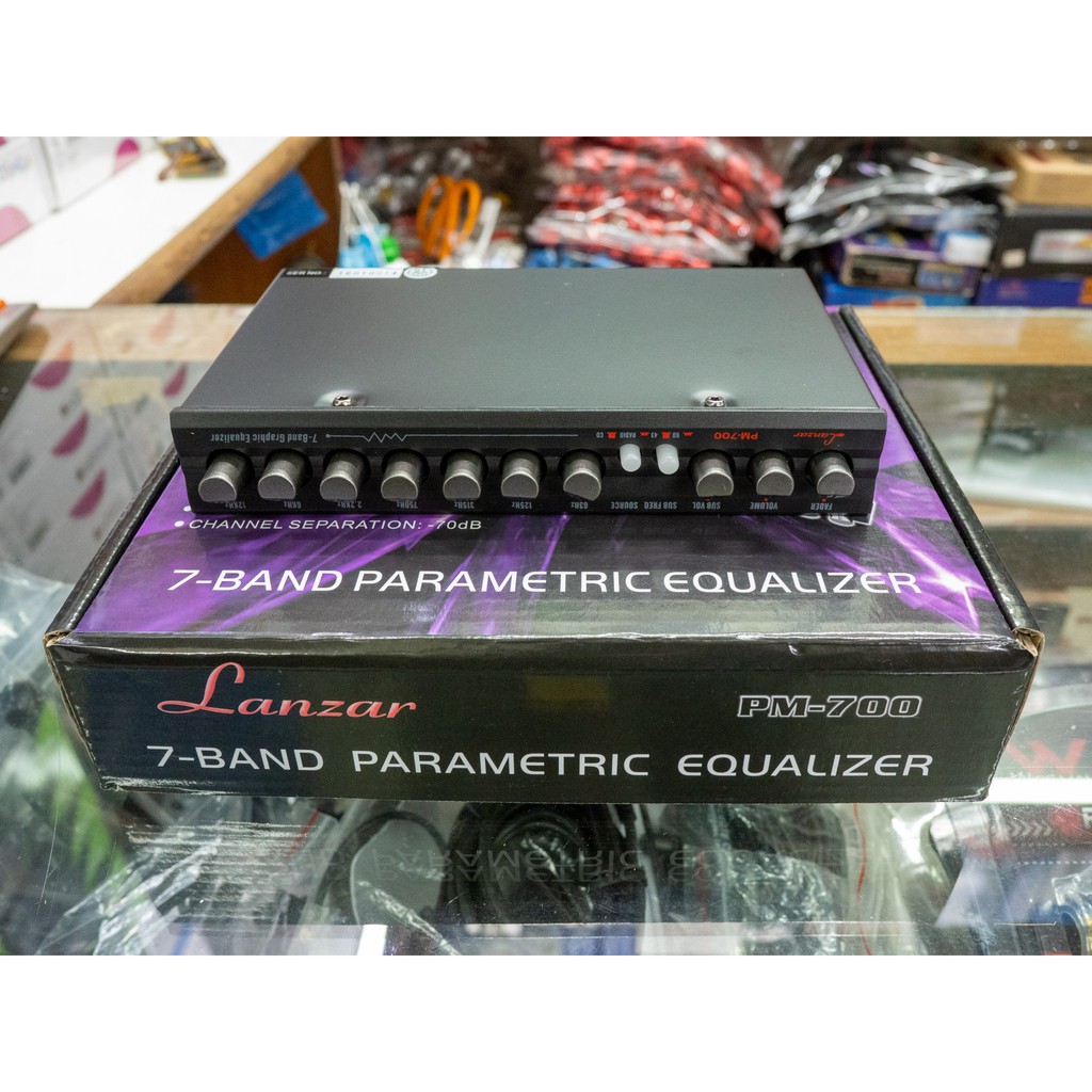 ปรีแอมป์ Lanzar Preamp PM-700 7แบน แยกซับอิสระ | Shopee Thailand