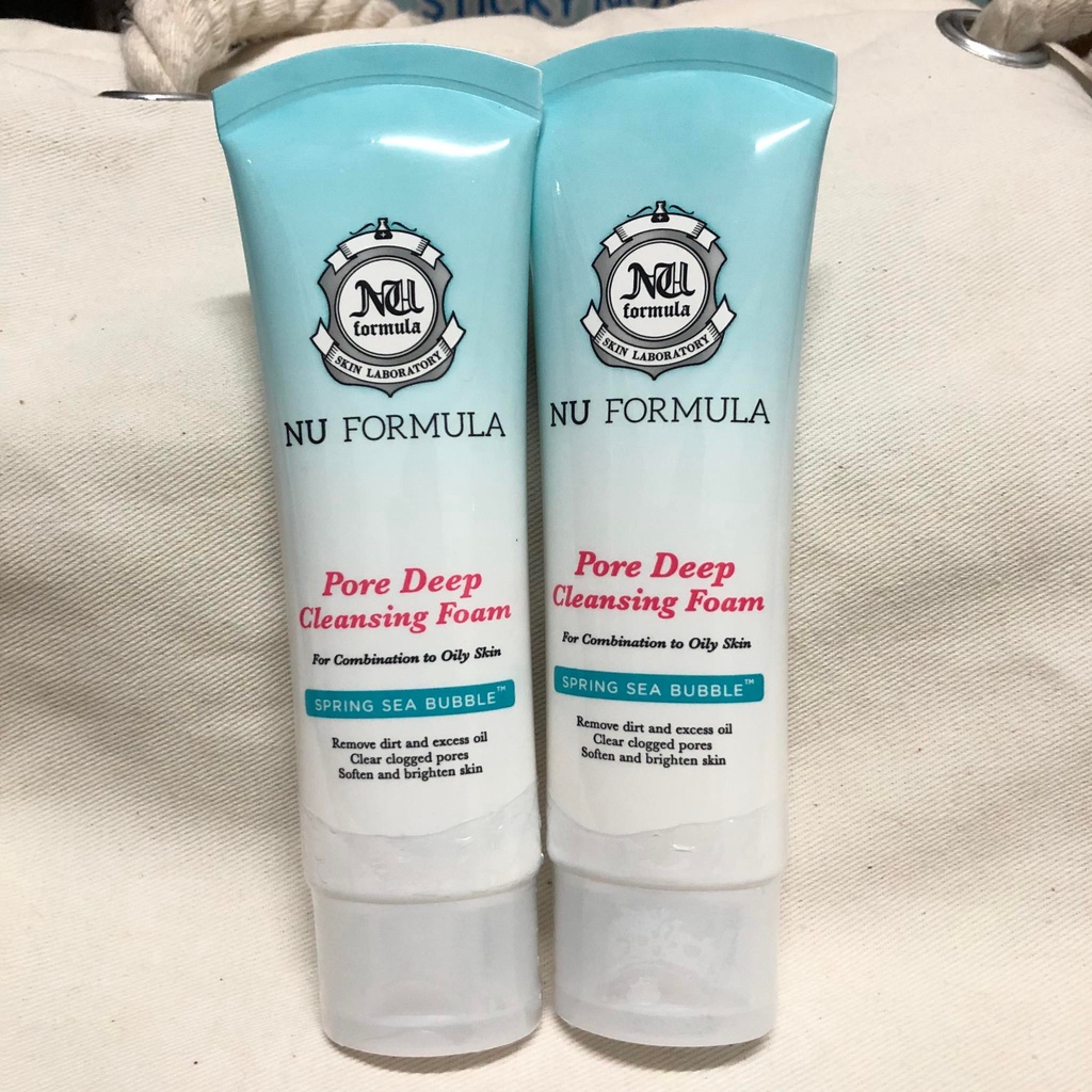 Nu Formula Pore Deep Cleansing Foam 50g / โฟมล้างหน้าสำหรับผิวมัน โฟมล้างหน้า | Shopee Thailand