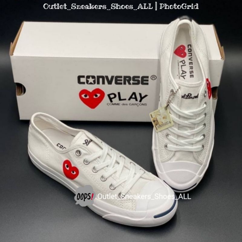 รองเท้า Converse PLAY Jack Purcell ส่งฟรี | Shopee Thailand