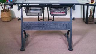 Qbag - โต๊ะเขียนแบบ กระจก ทํางาน วาดรูป ทำการบ้าน โต๊ะดร๊าฟไฟ A1 A0 ...