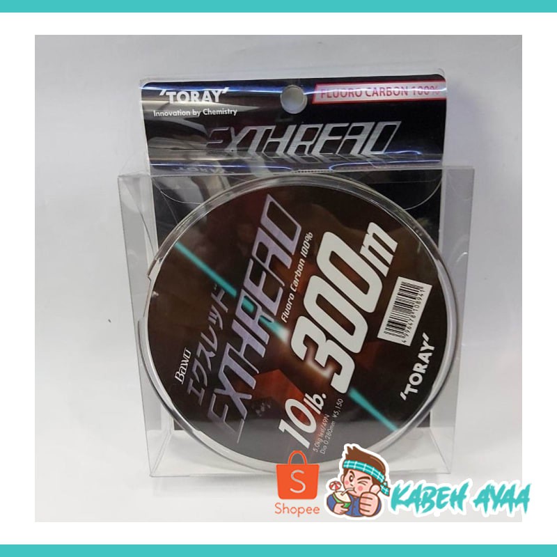 Toray Fluoro ถาดคาร์บอน 10lbs 300 เมตร | Shopee Thailand