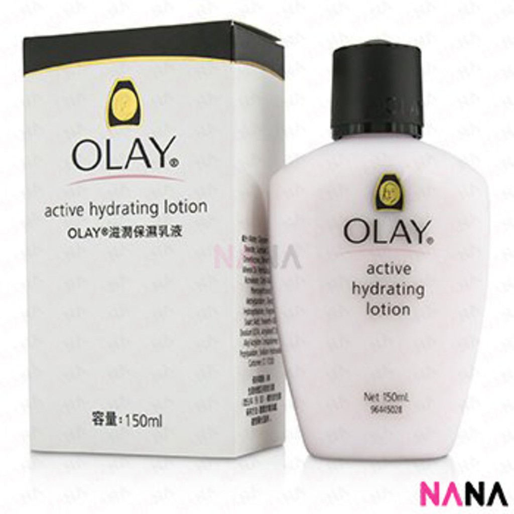 Olay Active Hydrating Lotion150ml โลชั่นบำรุงผิวหน้าเพิ่มความชุ่มชื้น 150 มิลลิลิตร | Shopee ...