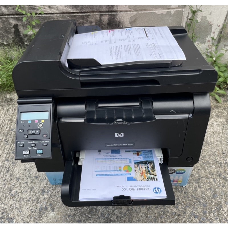 Printer Laserjet m175nw color print copy scan wifi | Shopee Thailand