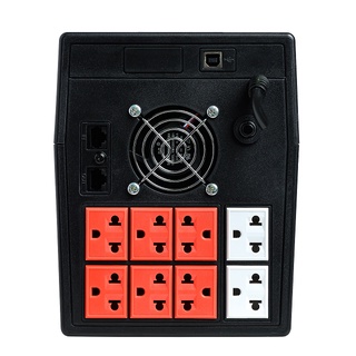 UPS (Pure Sine Wave) UNITEC HYPER MAX 1200VA/840W | 2000VA/1400W BLACK ประกัน 2 ปี Onsite ...