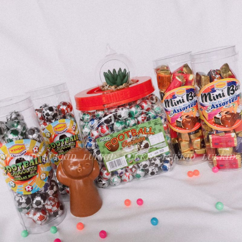 Wingo : Mini Chocolate : ช็อกโกแลตจิ๋ว ช็อกโกแลตฟุตบอล | Shopee Thailand