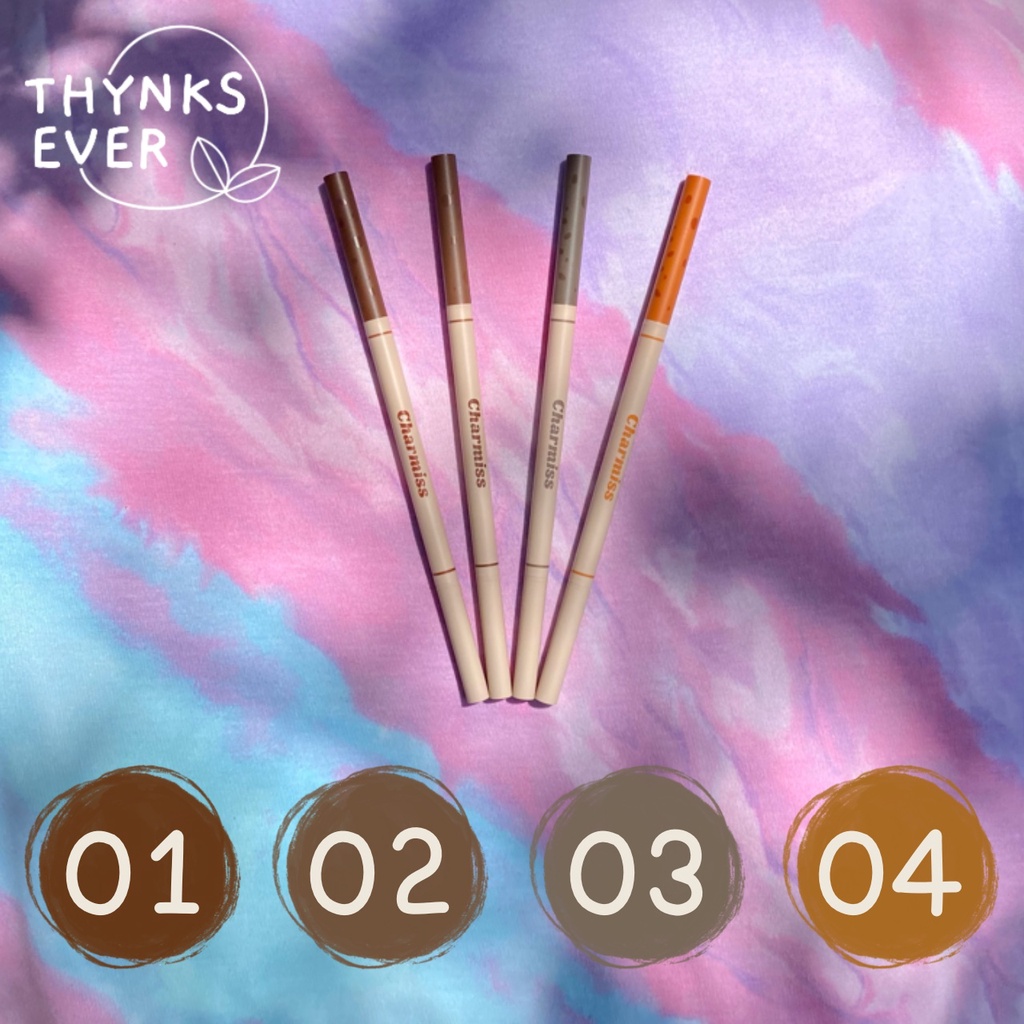 CHARMISS BROOKIE BROW SLIM PENCIL ดินสอเขียนคิ้ว | Shopee Thailand