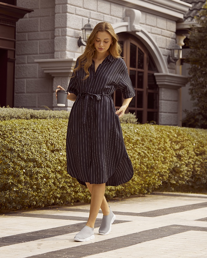 POLO CLUB รองเท้าผ้าใบผู้หญิง รุ่น P1882 สีดำ | รองเท้าสุขภาพผู้หญิง ...