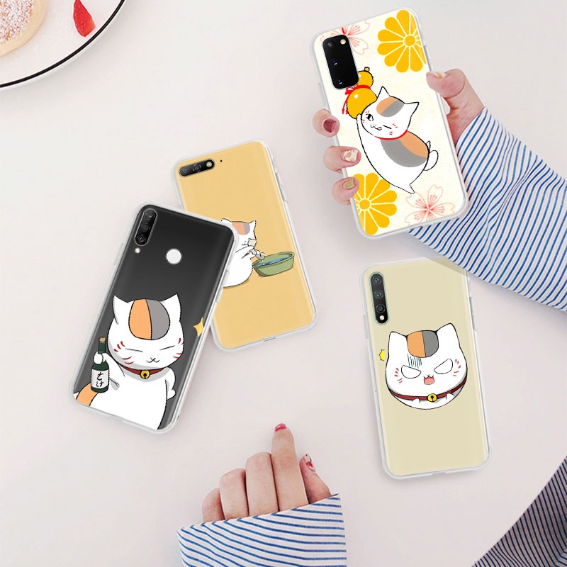 เคสโทรศัพท์มือถือแบบนิ่ม ใส ลาย Nyanko Sensei ML-215 สําหรับ VIVO Y22s ...
