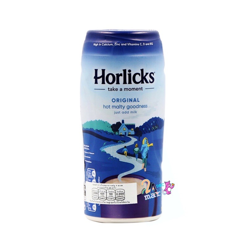Horlicks Original Malt 400 กรัม 🇬🇧 ผงมอลต์ Horlick รสดั้งเดิม | Shopee ...