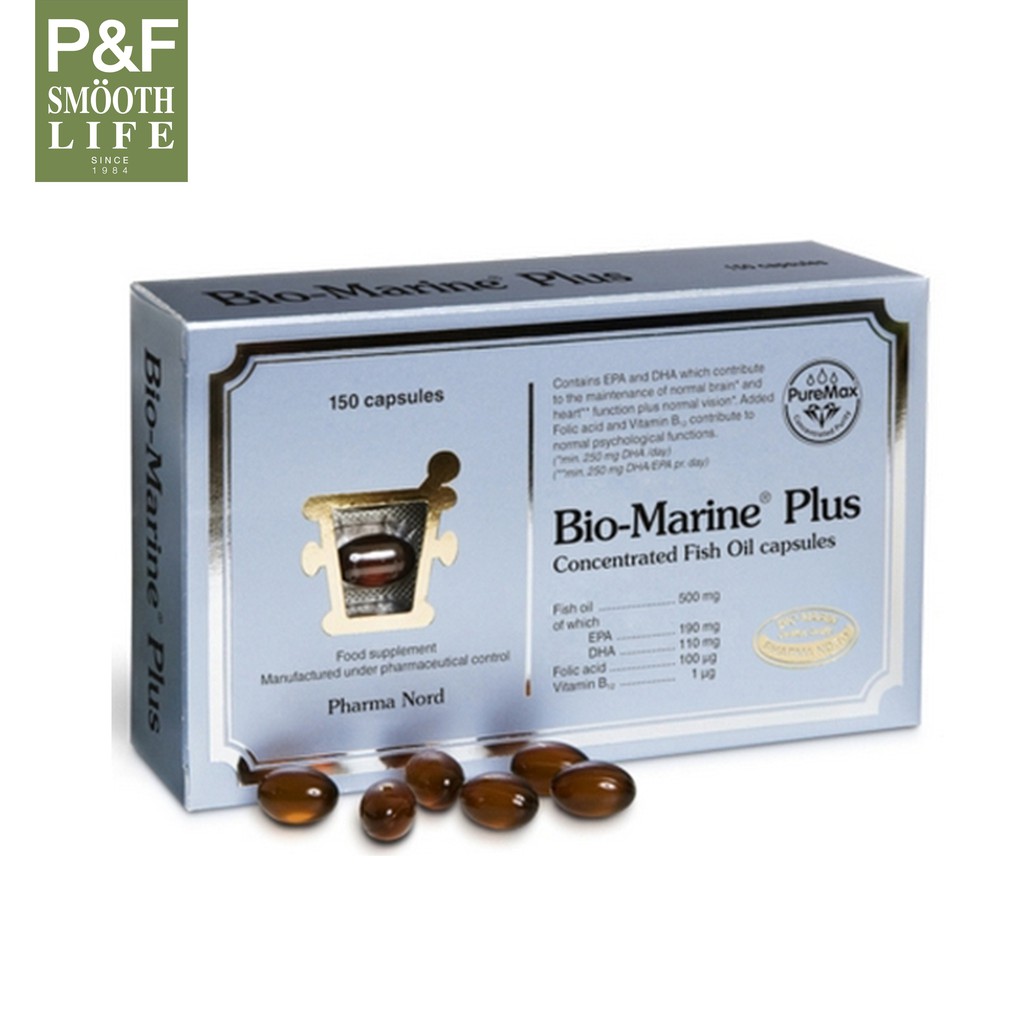Pharma Nord Bio-Marine Plus (60 capsules) - ฟาร์มา นอร์ด ไบโอ-มารีน พลัส (60 แคปซูล) | Shopee ...