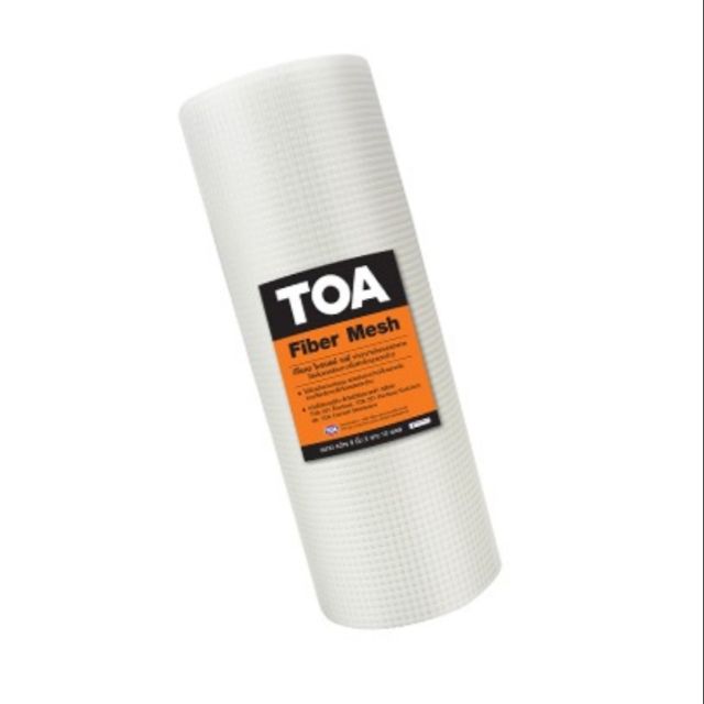 ตาข่ายไฟเบอร์เมช TOA ขนาด 8"x10 เมตร (TOA FIBER MESH) | Shopee Thailand