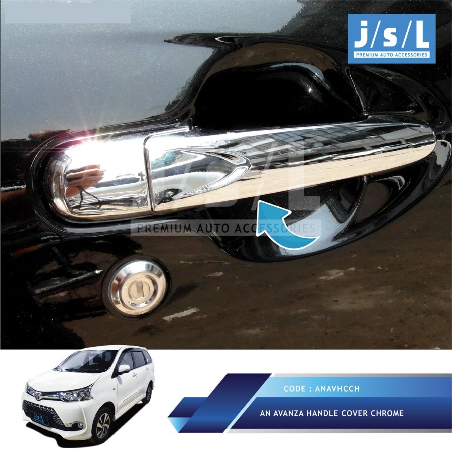 Grand All New Avanza แพ็คเกจด้านนอกและมือจับ Chrome Handle | Shopee ...