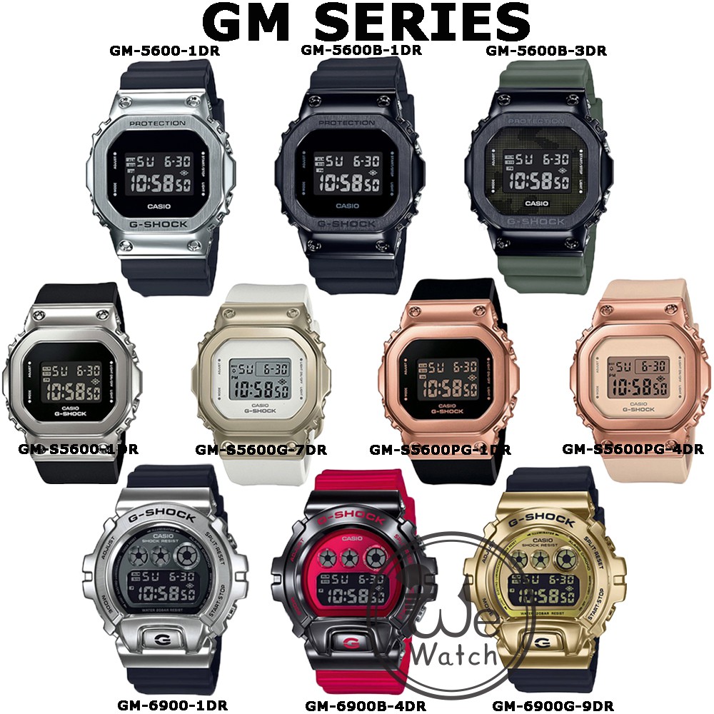 G-SHOCK CASIO รุ่น GM-6900 GM-5600 GM-S5600 ประกัน CMG 1ปี GM6900 ...
