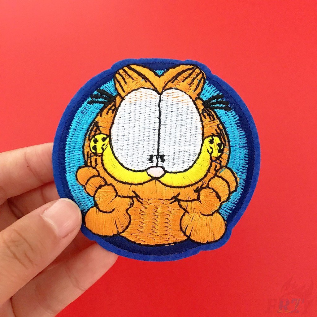 ☸ การ์ตูน: แผ่นแปะการ์ฟิลด์ ☸ แผ่นแพทช์รีดติดเสื้อ ลายการ์ตูนแมว Diy ...