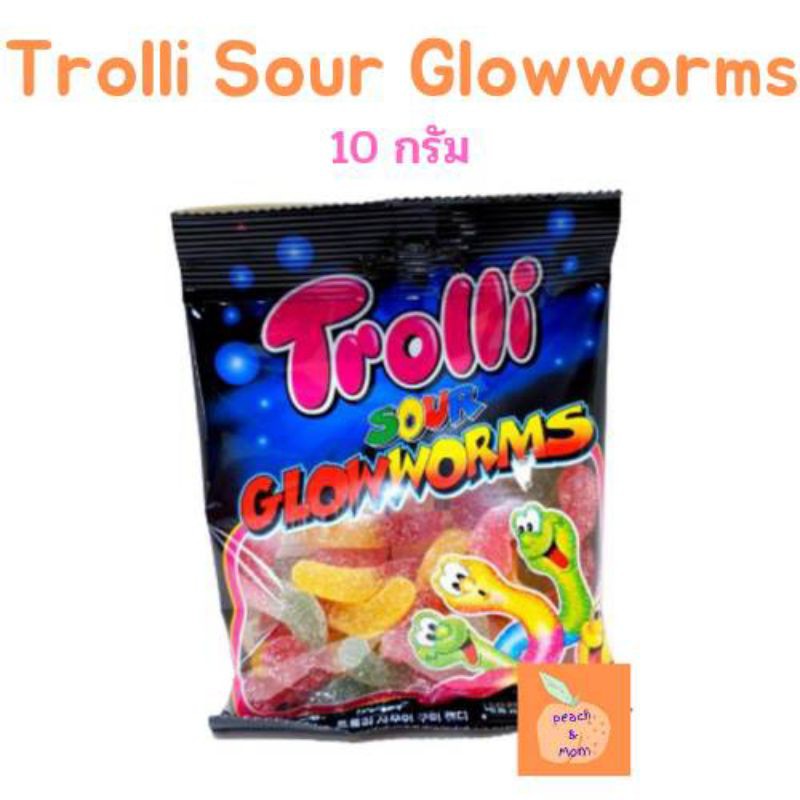 Trolli Sour Glowworms🔥ถูกสุด🔥ของแท้ พร้อมส่งค่า | Shopee Thailand