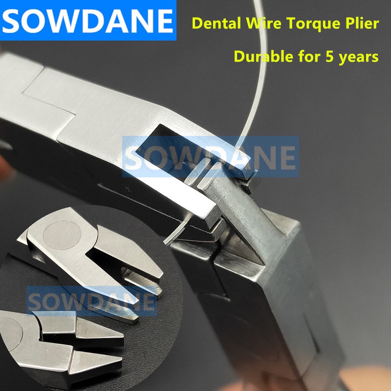 2 pcs/set Dental Orthodontic Forcep Torque Plier Wire Torquing Forming ...