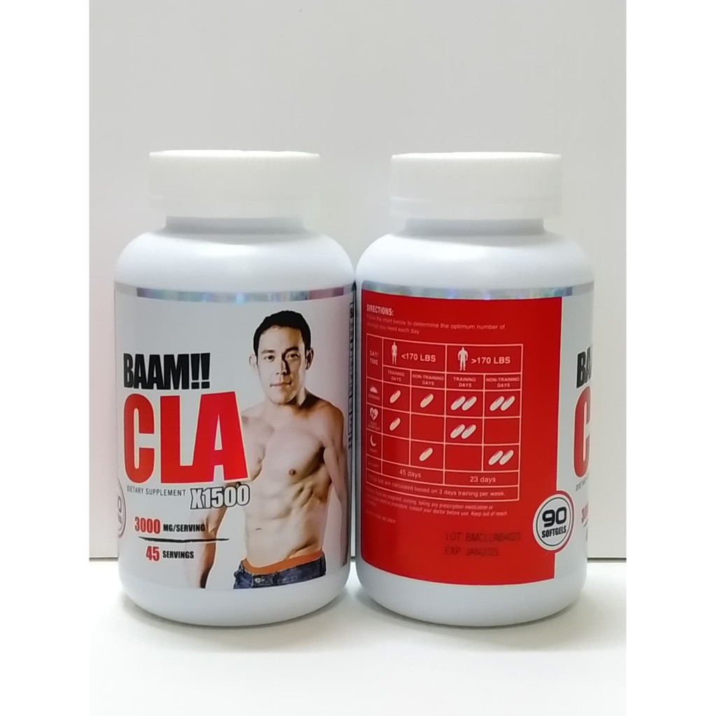 BAAM CLA X1500 90 Softgels | Shopee Thailand