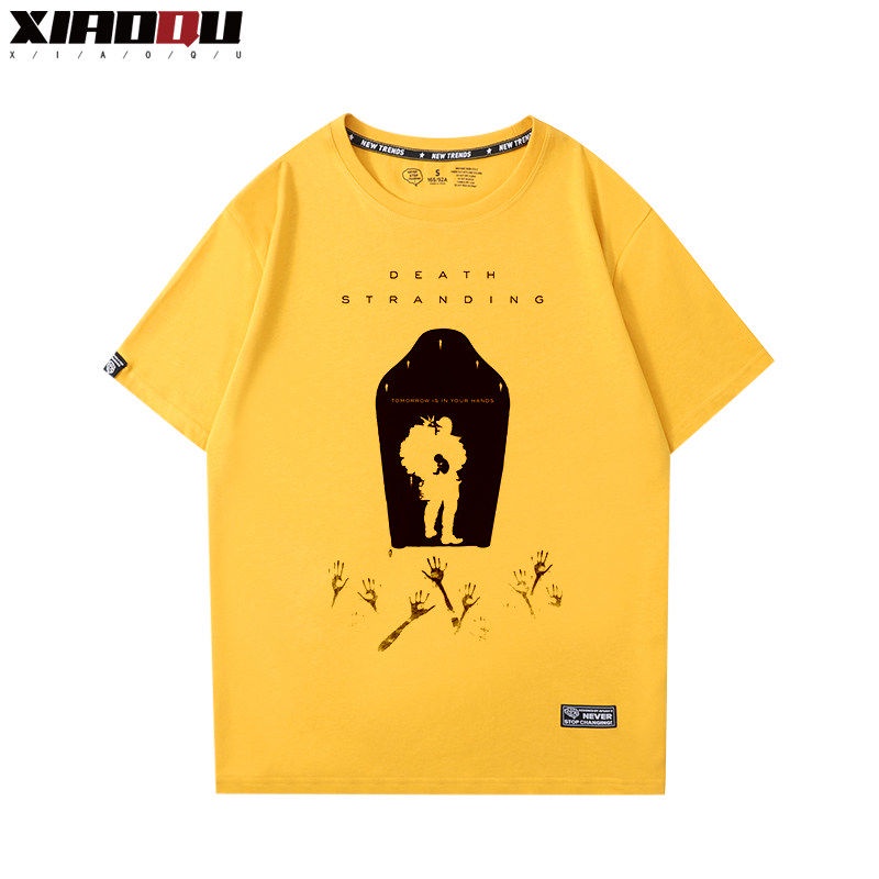 [COD]PS4 เกม Death Stranding Death Stranding Peripheral เสื้อยืดแขนสั้น ...