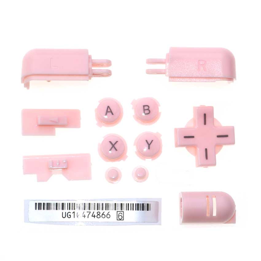 ชุดปุ่มกด ABXY Lr D Pad แบบเปลี่ยน สําหรับ Nintendo DS Lite NDSL ...