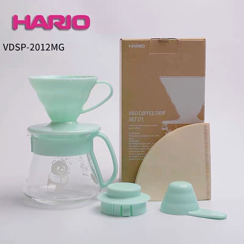 HARIOรุ่นVDSP-2012 V60set ดริปเปอร์ เหยือกเสิร์ฟกาแฟ HARIO V60 Coffee ...