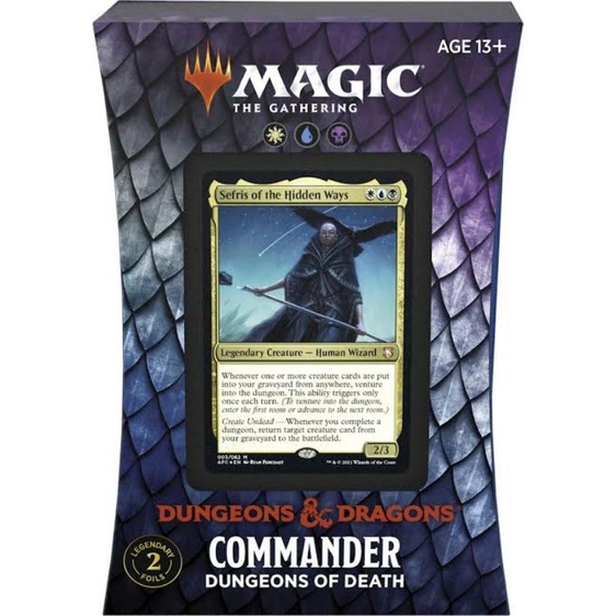 MTG AFR commander deck Dungeon of death | Shopee Thailand