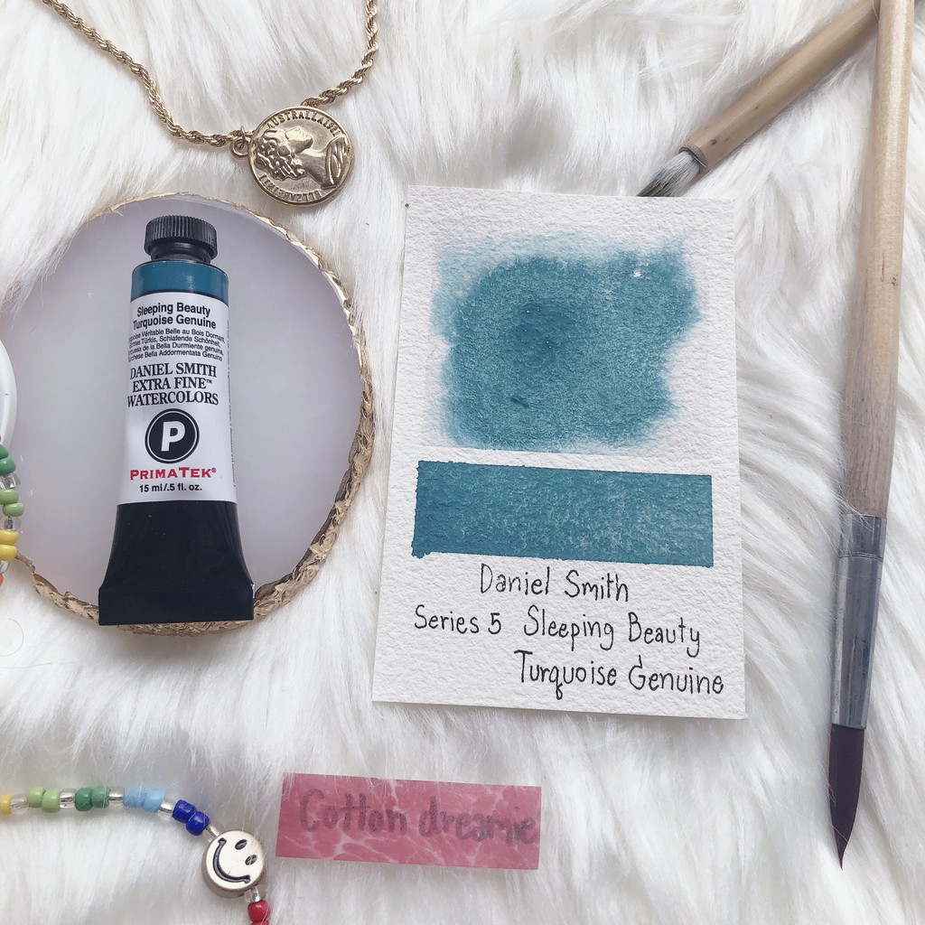 สีน้ำ Daniel Smith เกรดอาร์ตติส Series 5 สี Sleeping Beauty Turquoise ...