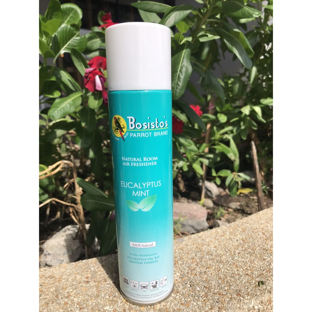 Bosisto's Parrot Brand Eucalyptus Spray สเปรย์ น้ำมันยูคาลิปตัส โบสิสโต ตรานกแก้ว | Shopee Thailand