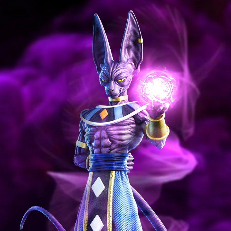ของเล่นฟิกเกอร์ Dragon Ball Z Super God of Destruction Beerus Full ...