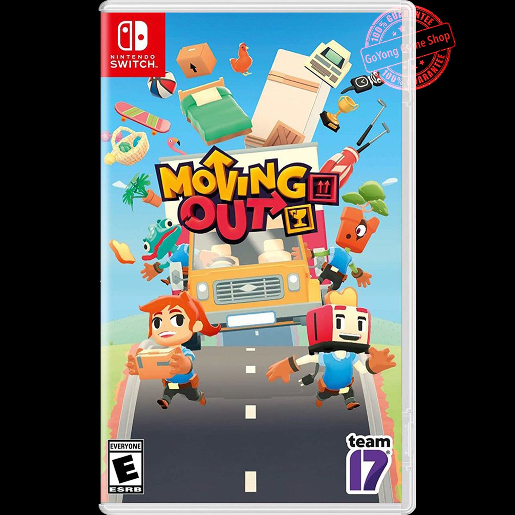 Moving Out ( มือ1 ) ( Zone US ) ( Zone EU ) แผ่นเกมส์ Nintendo switch ...